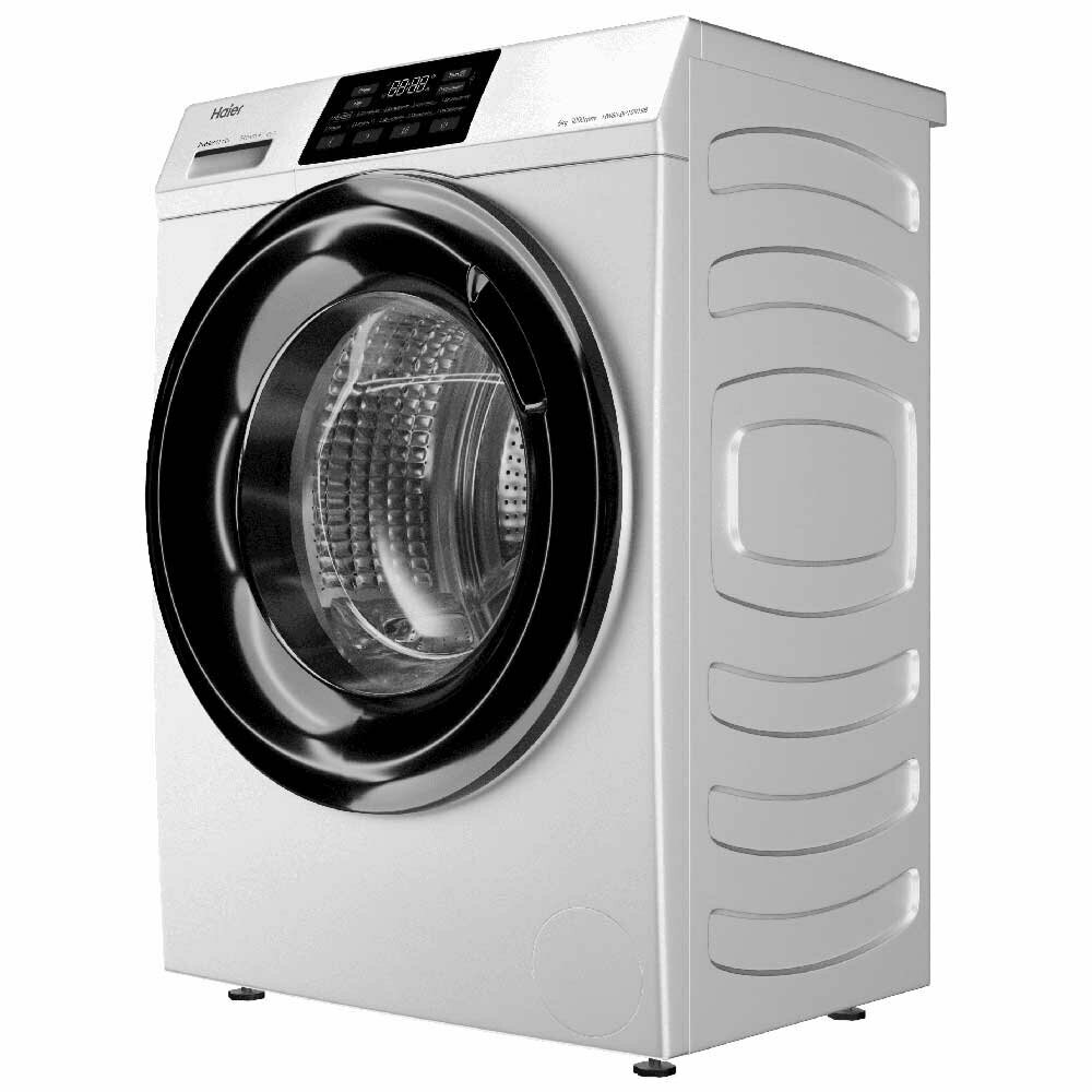 Стиральная машина Haier HW60-BP10919B, Inverter, с паром, загрузка 6 кг — фото 1