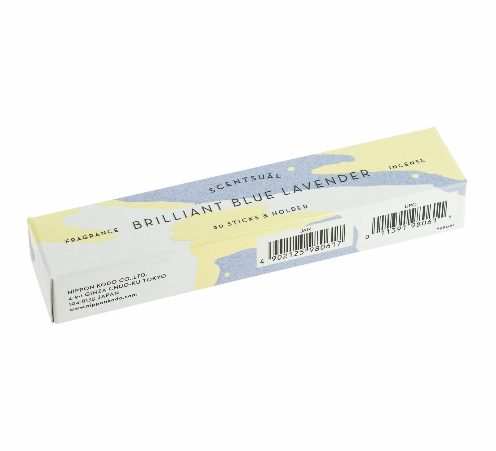 Благовоние Scentsual Brilliant Blue Lavander (лаванда и луговые травы), 30 палочек по 13,5 см