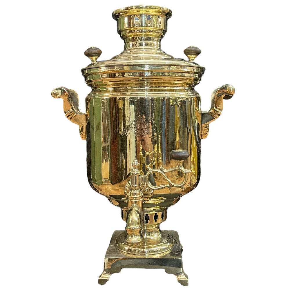 Самовар жаровой "Банка" 1928-1930 гг, 6 л, ТПЗ Патронный завод г. Тула, СССР