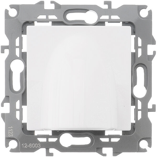 Вывод кабеля Эра12 12-6003-01 Б0043150 скрытой проводки белый (Эра) (2 шт. в комплекте)