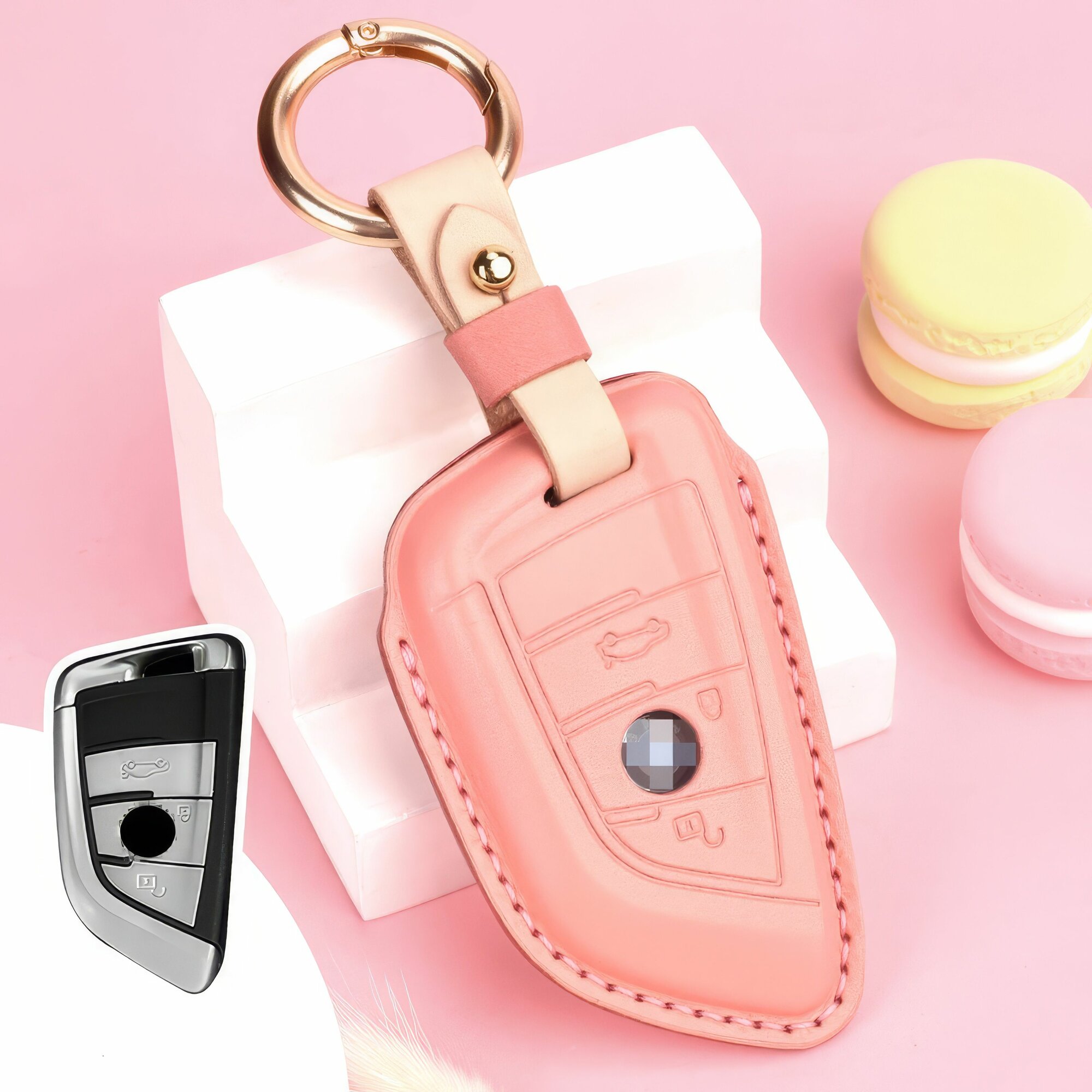 Чехол для ключа BMW 2015+ 3 кнопки