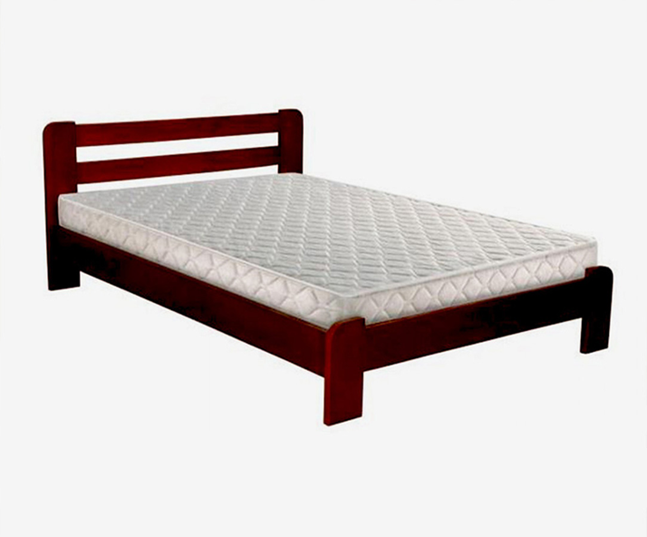 Тахта "Калинка 2" из массива сосны 180x200 см, Могано 3