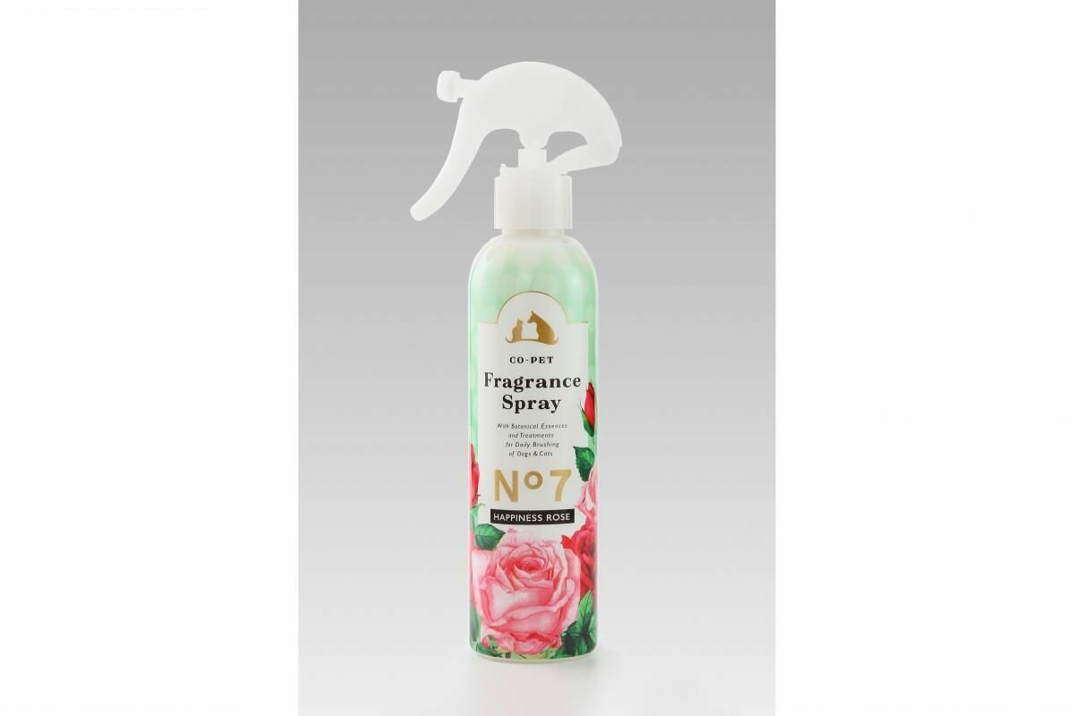 Арома спрей-бальзам Japan Premium Pet для придания супер блеска и прочёсывания. Несмываемый. Аромат розы. Для кошек и собак, 200 мл
