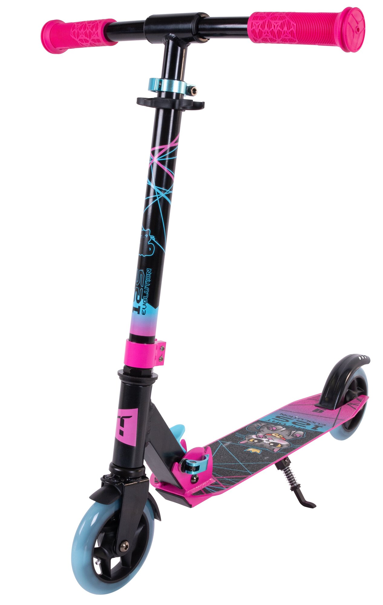 Самокат Tech Team Comfort 125 evolution pink — фото 1