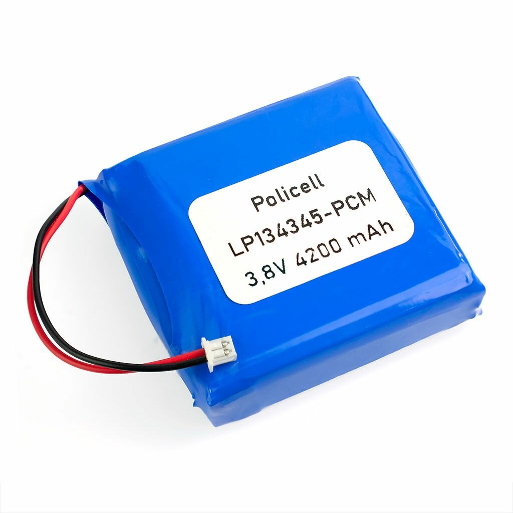 Аккумулятор Policell LP134345-PCM 3,8V 4200 mAh для Дозор 78