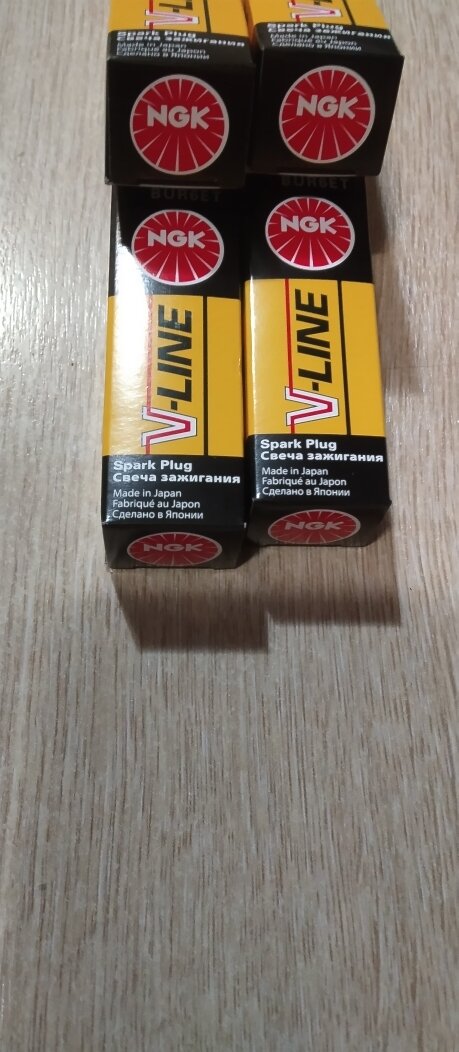 Свеча зажигания NGK V-LINE №47 LFR6B 96197(к-т 4 шт)