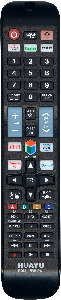 UNIVERSAL SAMSUNG RM-L1598 PRO (PBOX) LCD TV, LCD SMART TV, Пульт ДУ