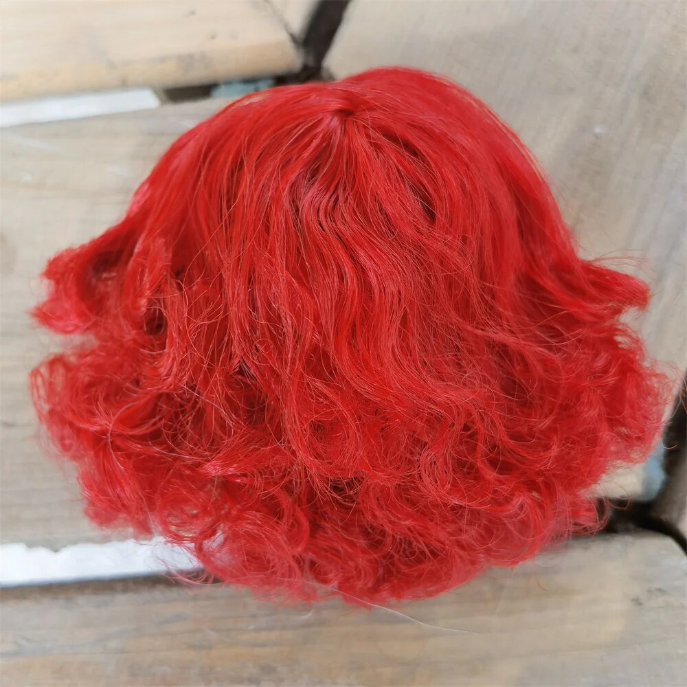 Чехол для парика куклы 1/6 13 см Красный, A4-1PC