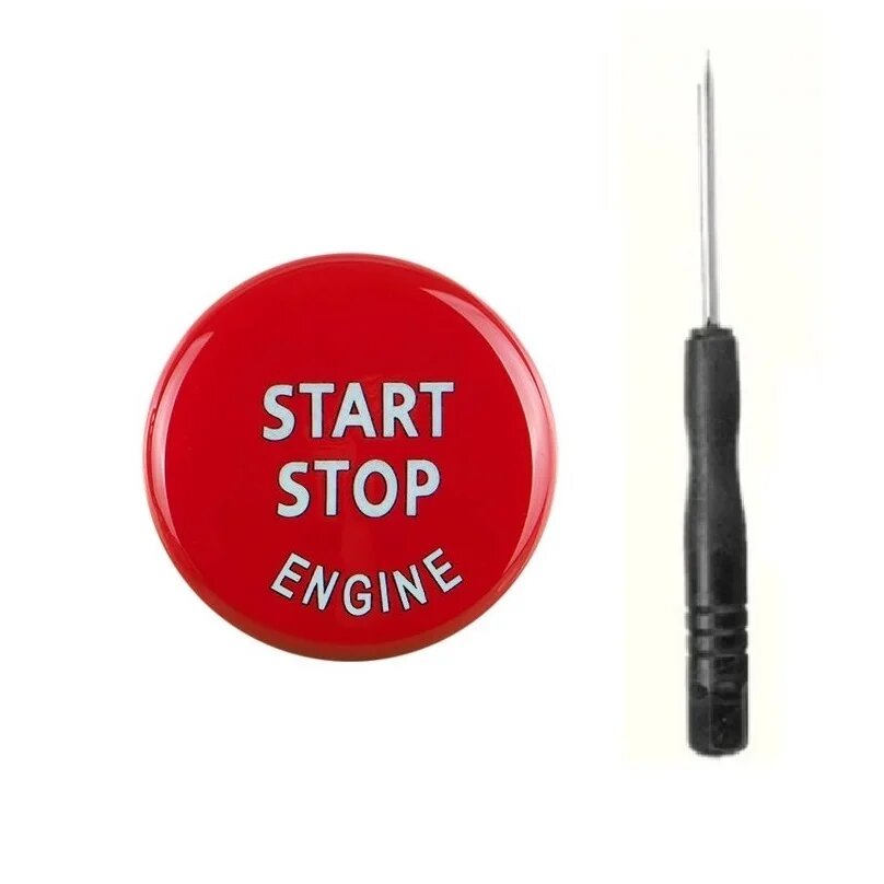 Красная кнопка START/STOP двигателя для BMW X1 X5 X6 Z4 E90 E60
