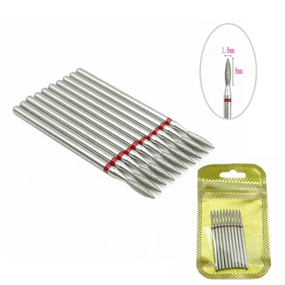 Набор фрез для ногтей JAYCE CLAWS 10 шт. FX18