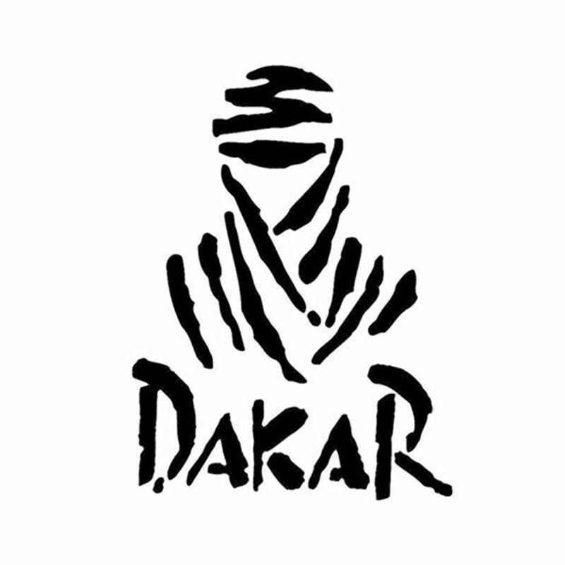 Наклейка на капот "DAKAR" 11.5x11.5 см