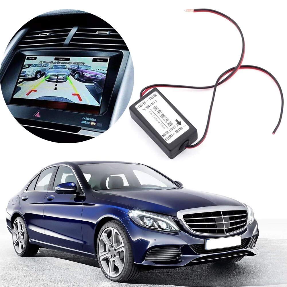 12 В постоянного тока автомобильный выпрямитель заднего вида решает пульсацию всплеск автомобильной камеры фильтр экрана реле помех фильтр для резервной автоматической камеры