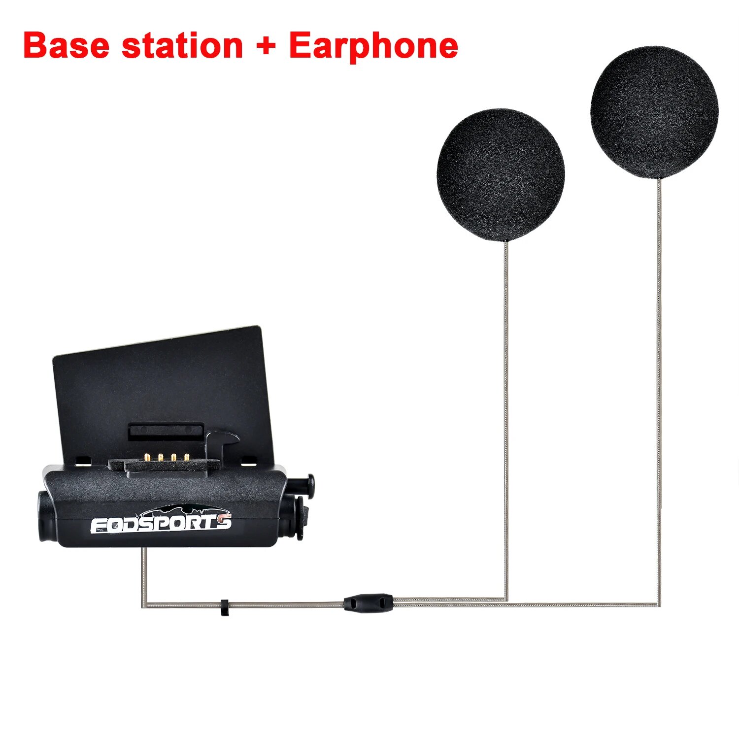 Гарнитура Fodsports для шлема FX8, мотоциклетная беспроводная гарнитура с Base and Headphone