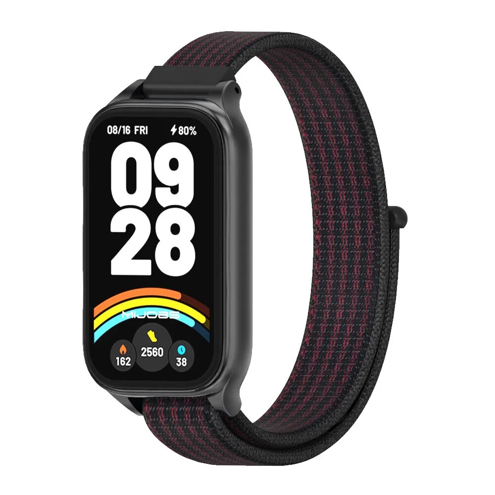 Нейлоновый ремешок для Mi Band 8 Active, Mi Band 9 Active, Redmi Band 3, Redmi Band 2