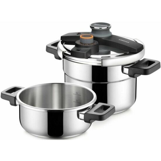 Набор посуды Tescoma ULTIMA DUO кастрюля 4,0 и скороварка 6,0 л (702768)