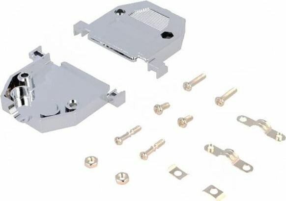 Корпус NINIGI DSC-625 D-SUB пластмасс. металлизир. прямой 25 контакт. 1шт