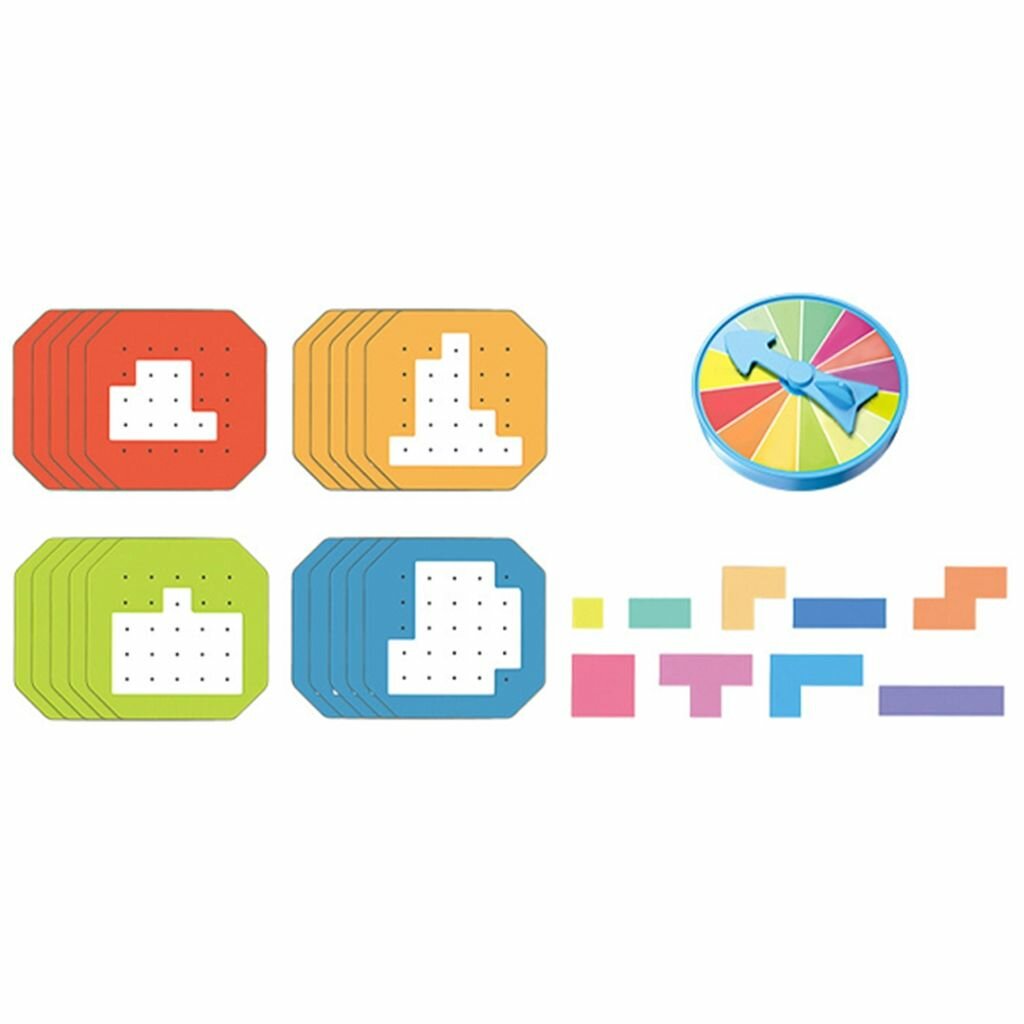 Интерактивная игра с деревянными строительными блоками для 2 игроков