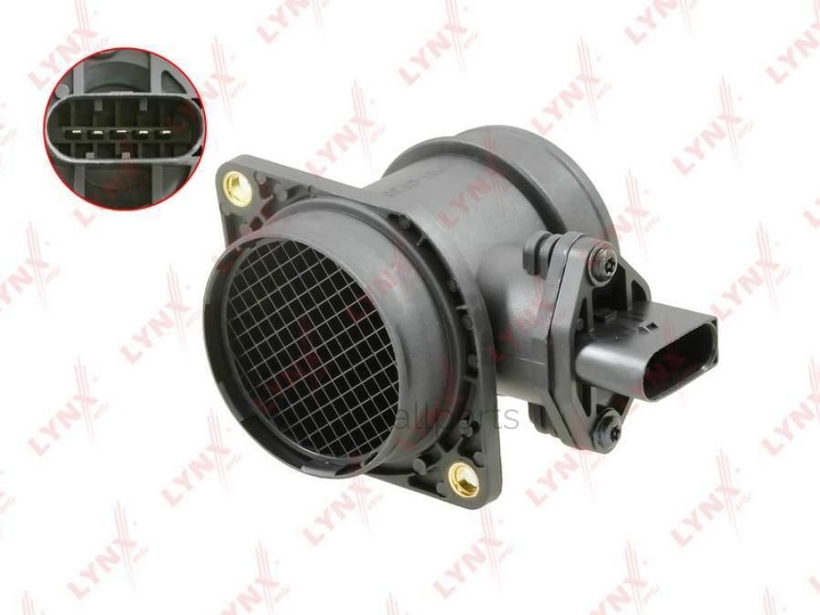 LYNXAUTO DM-1445 Датчик массового расхода воздуха AUDI A3 1.8 96-03 / A4 1.8 94-08 / A6 1.8 97-05 SKODA Octavia I 1.