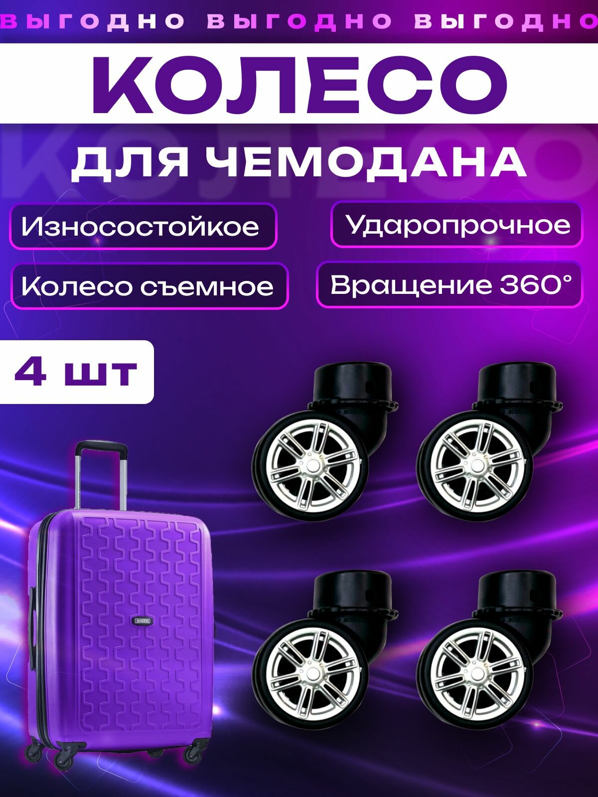 Колесо для чемодана