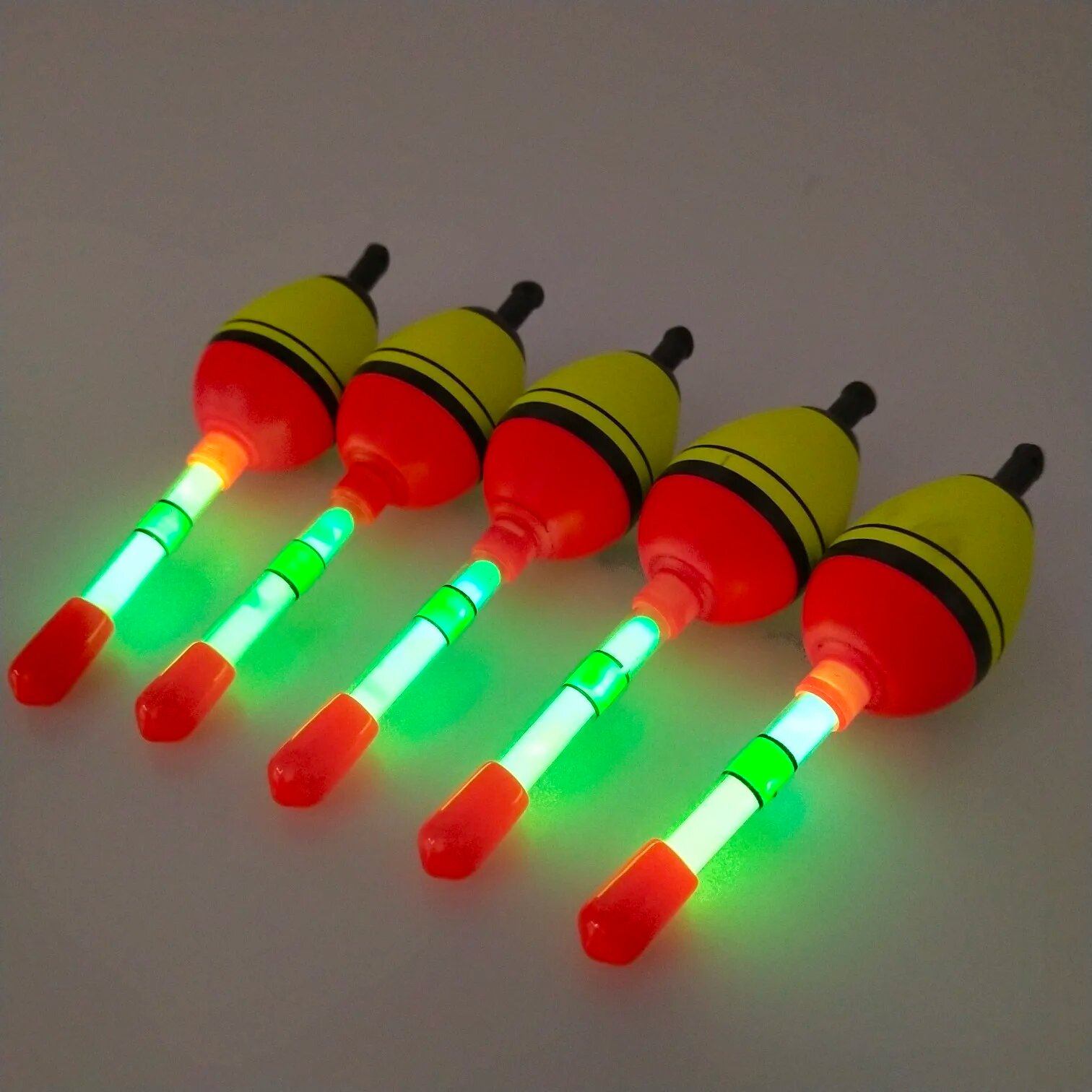 Светящиеся поплавки для ночной рыбалки EVA 2 шт.