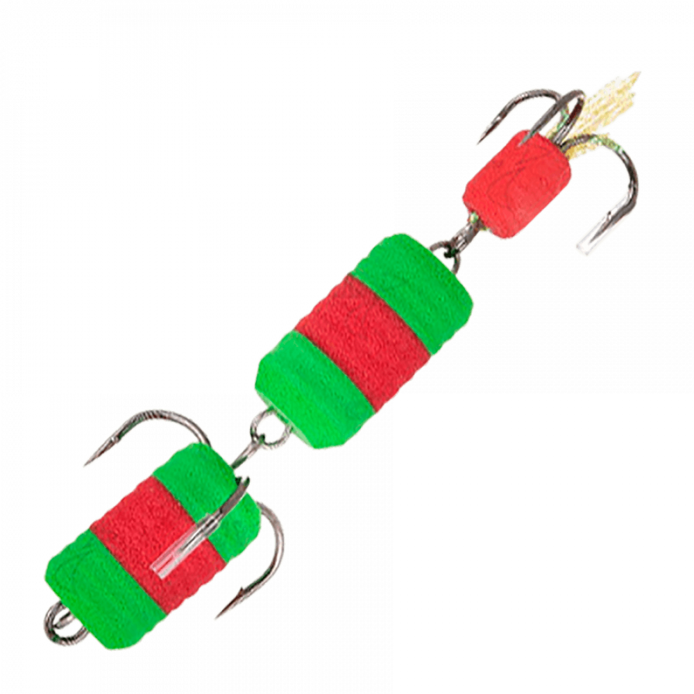 Мандула Premier 2Х Народная цв. №09 зеленый/красный/зеленый