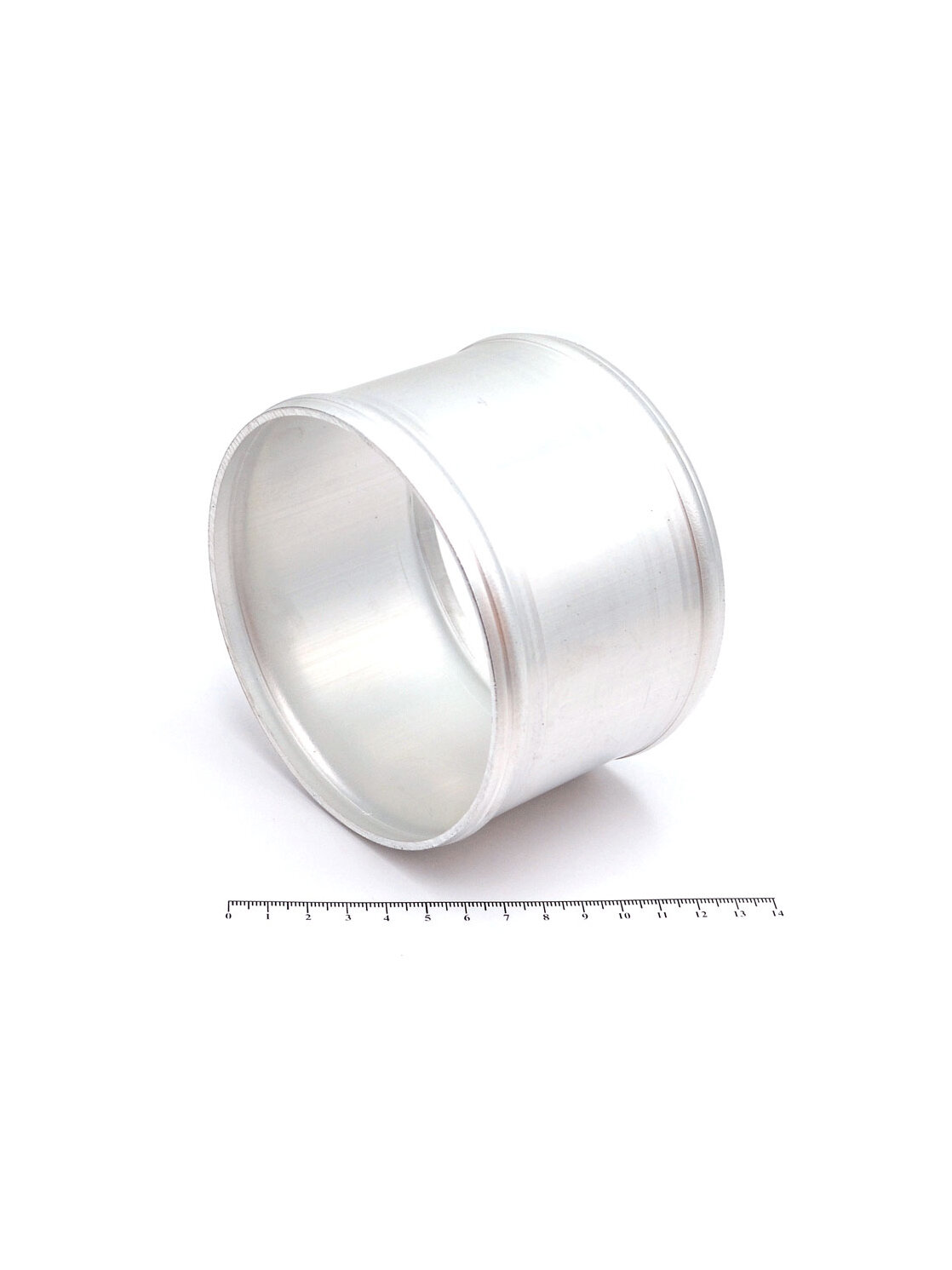 Трубка для патрубков соединительная прямая из алюминиевого сплава, диаметр 114 мм, длина 76 мм