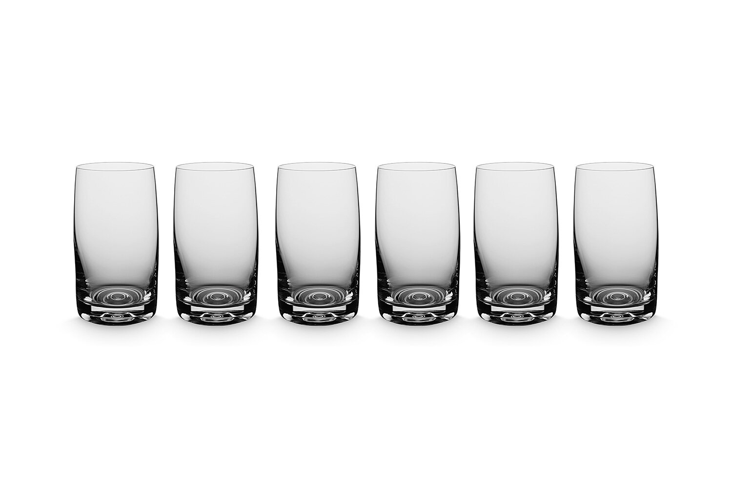 CRYSTAL BOHEMIA Pavo aqua набор стеклянных стаканов 250 мл, прочное стекло, 6 шт