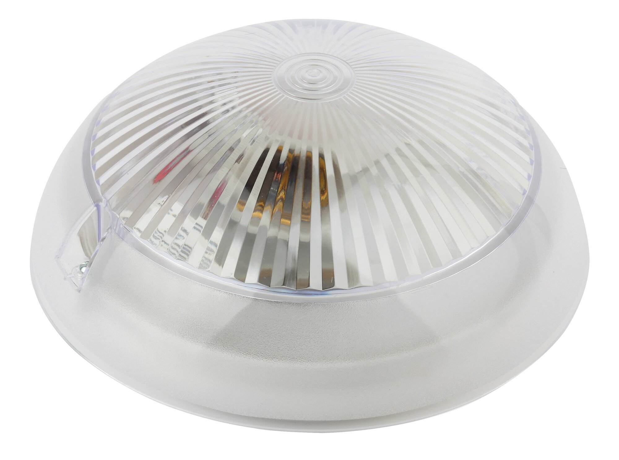 Светильник ЭРА НБП 06-60-101 с фото-шумовым датчиком Сириус IP54 E27 max 60Вт D220 круг призма акустический