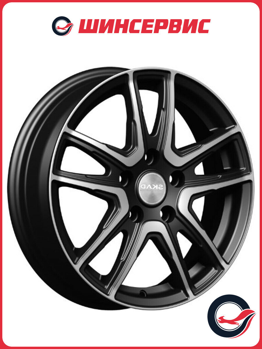 Литой колесный диск Скад Сидней R16x6.0J 5x114.3 ET51 ЦО67.1 для автомобиля