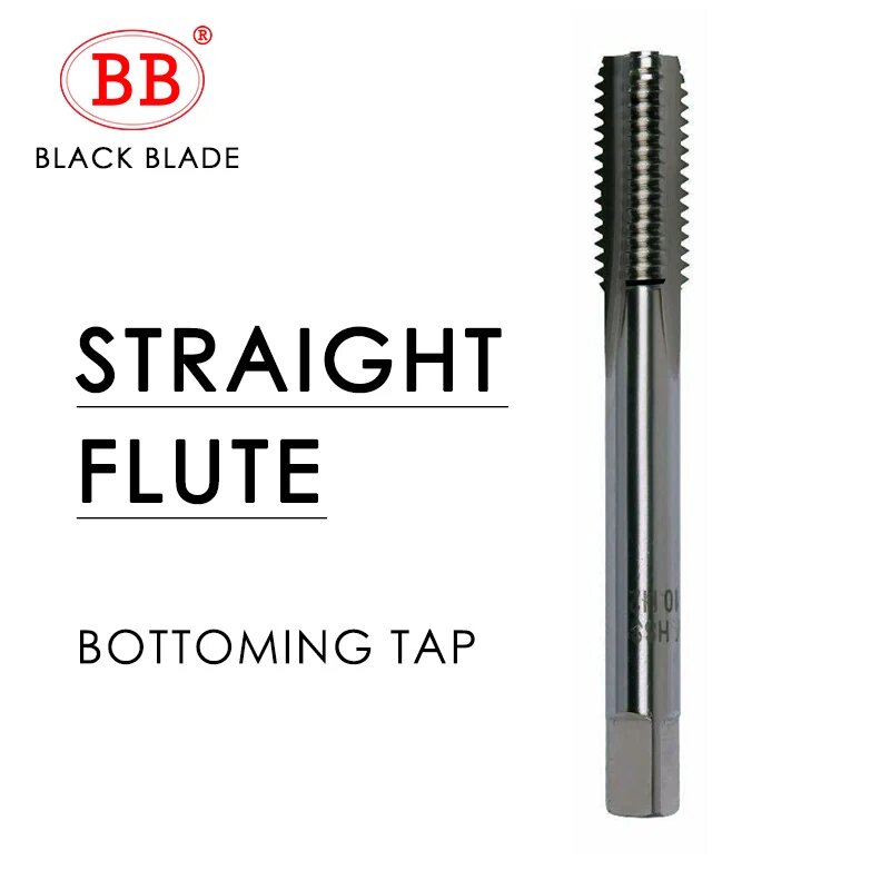 Набор метчиков BB HSS и ручных метчиков SG M3 M4 M5 M6 M8 M20 M10x1.5(10PCS), Straight Flute