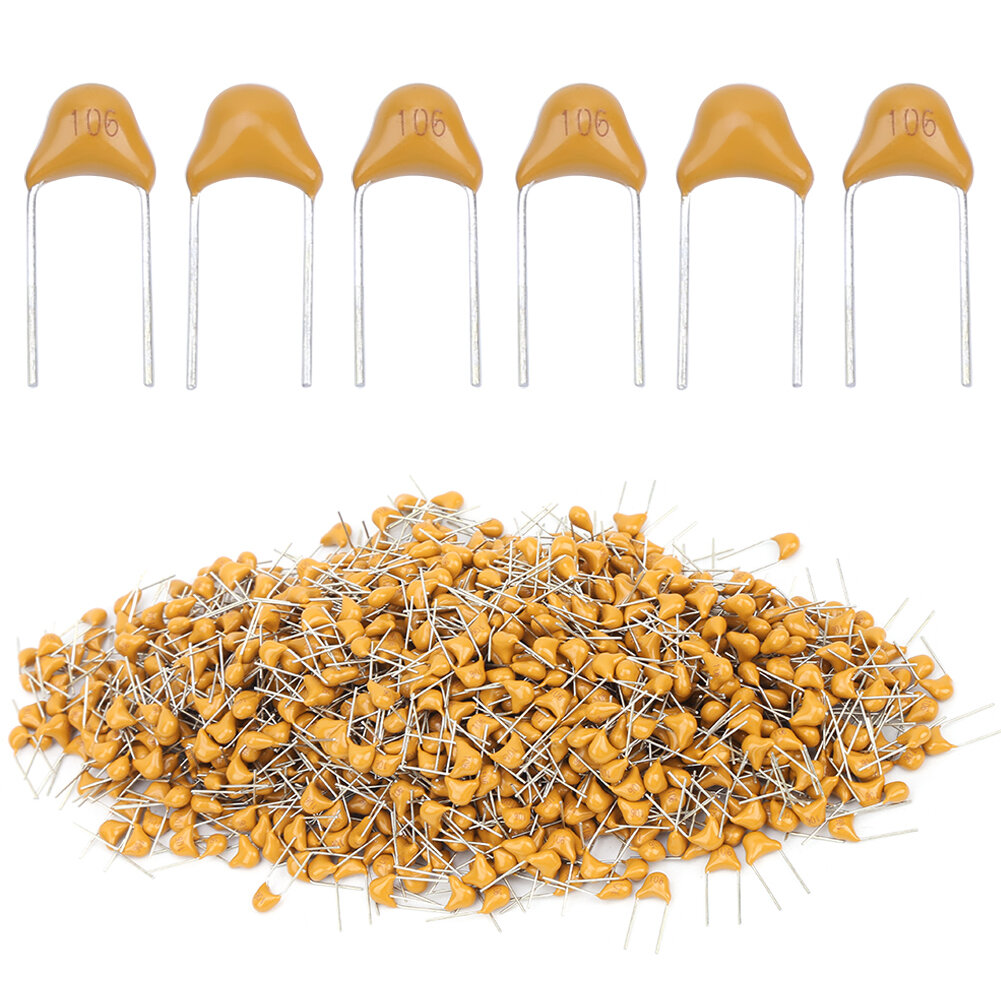 1000pcs Monolithic Capacitor 5.08MM DC50V 10UF 10% Ceramic Accessory