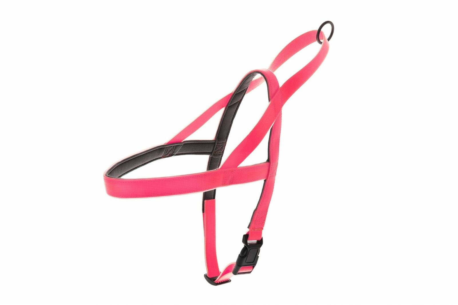 Светящаяся силиконовая шлейка, розовая