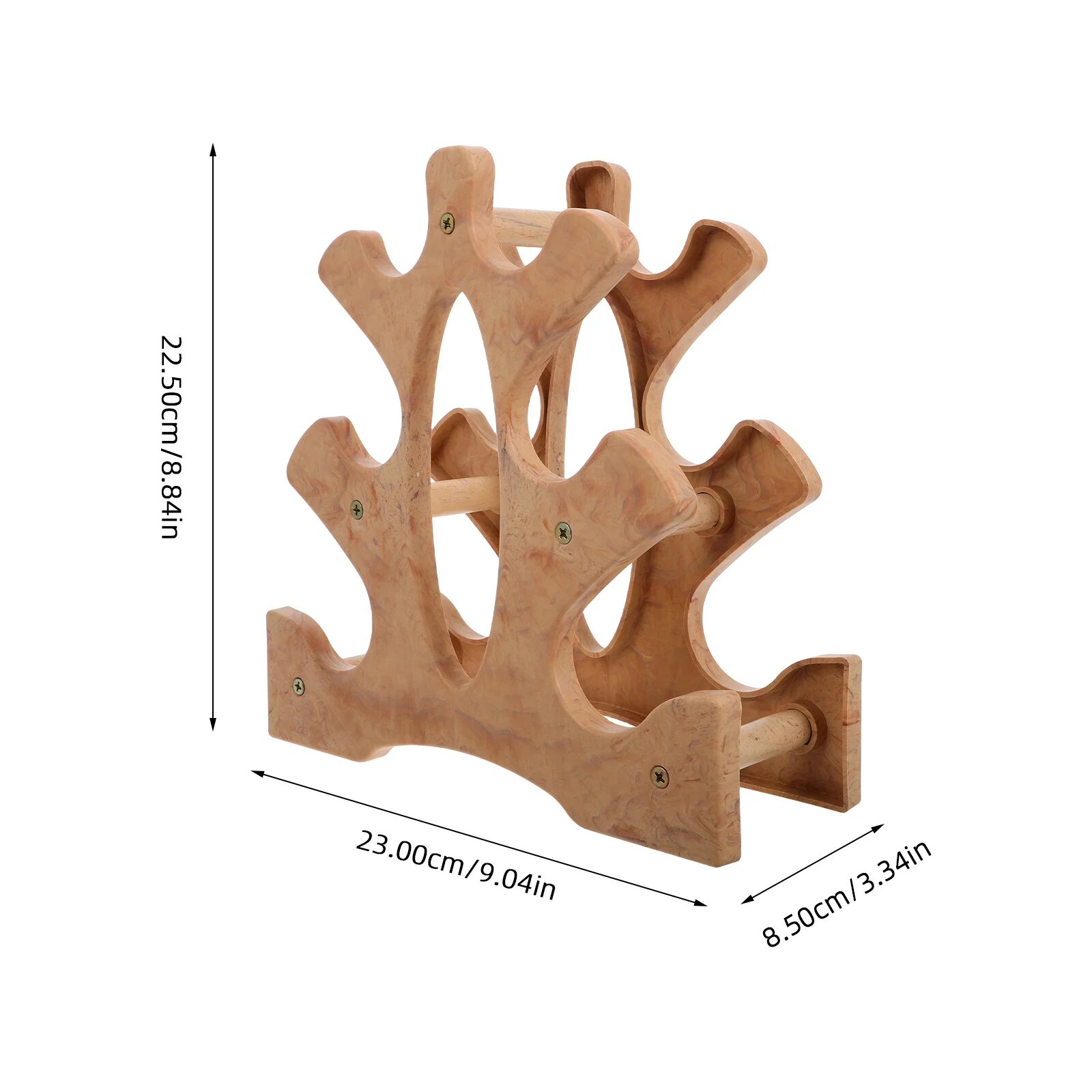 Держатель для гантелей, 3-х уровневая стойка, небольшая весовая стойка для гантелей, силовая тренировка, домашний тренажерный зал, организация тренировок, тройной штатив
