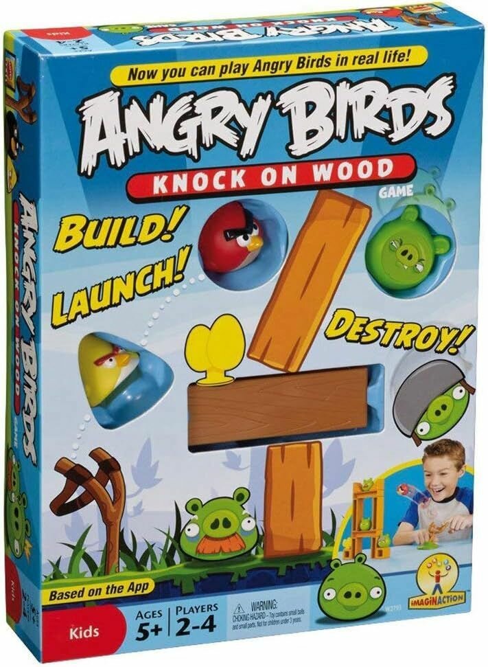 Статуэтка и аксессуары, Ставка на игровой набор Angry Birds Launching (MATTEL)