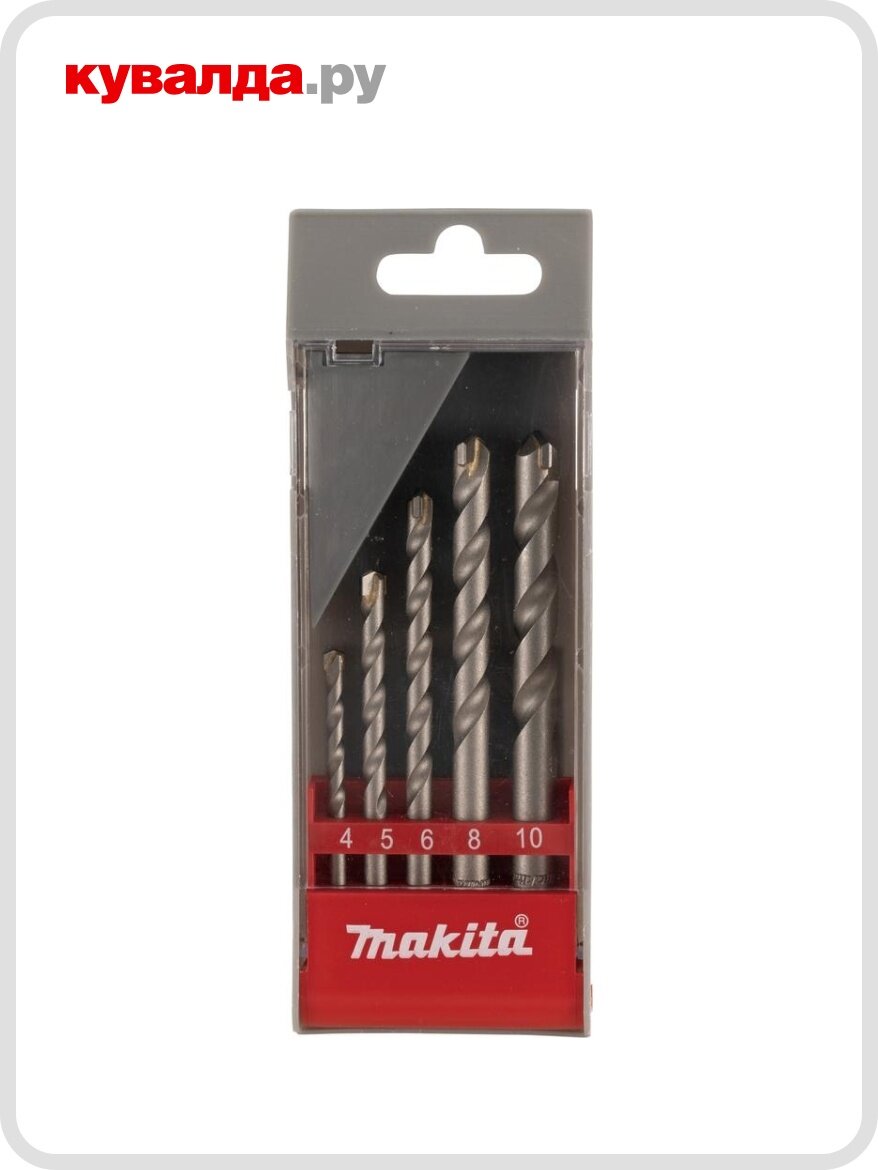 Набор сверл по бетону MAKITA D-05175 5 шт.
