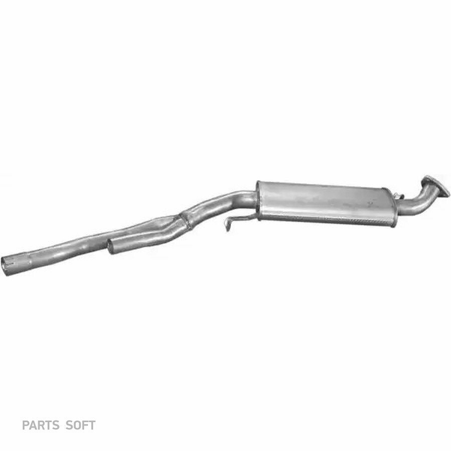 Глушитель средняя часть от официального дистрибьютора, POLMOSTROW, артикул 0192