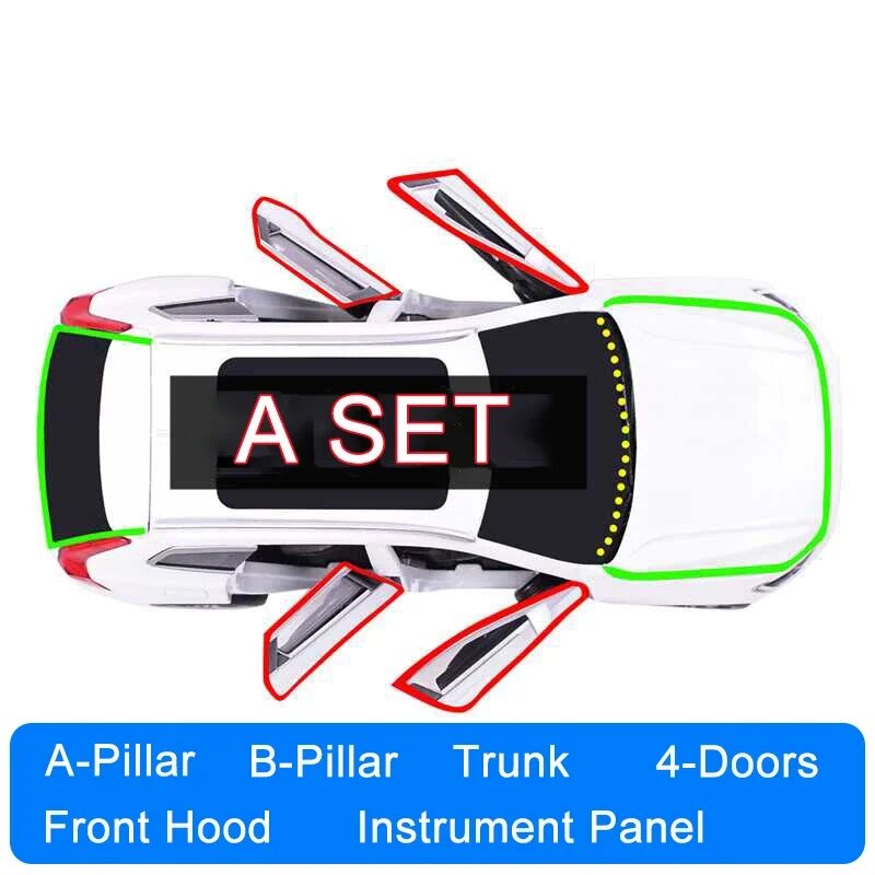 Для Everest Atenza CX4 CX5 уплотнитель края двери автомобиля, уплотнительные ленты для автомобиля, шумозащитная защита от ветра, автогерметик, аксессуары For CX4