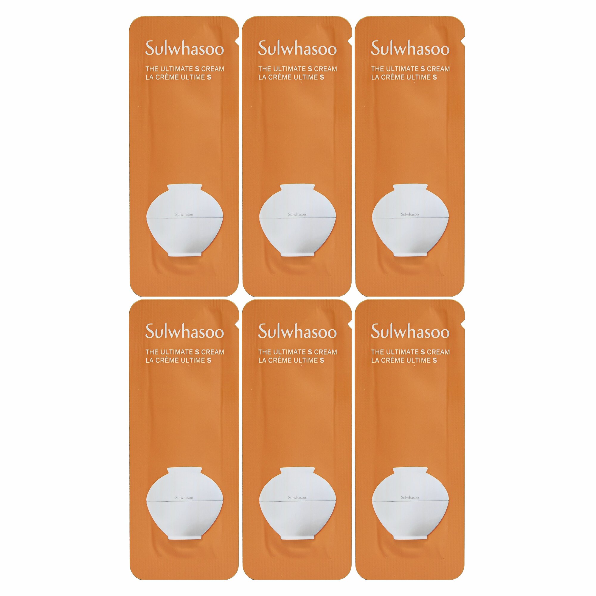 SULWHASOO Крем для ухода за кожей THE ULTIMATE S CREAM, 6мл. Корейский люкс