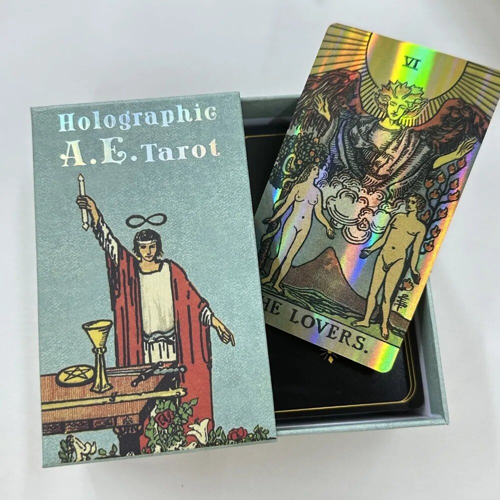 Голографическая колода Таро A.E, 78 шт