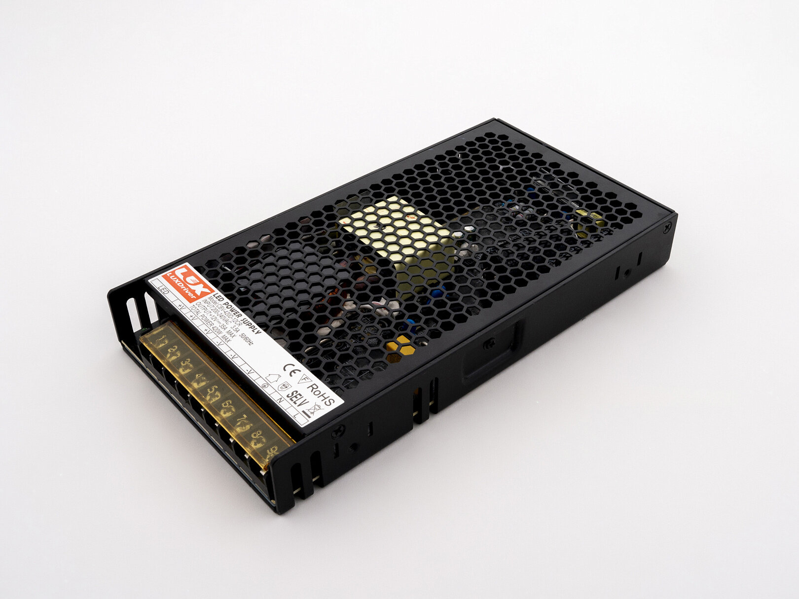 Блок питания для светодиодов LUXDriver 12 В 420 Вт, 35А, для светодиодной ленты