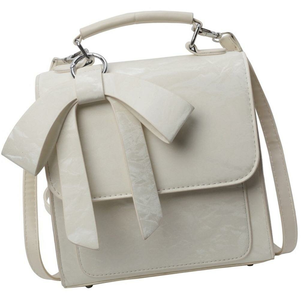 Стильная сумка-бабочка через плечо, Белый