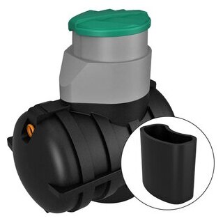 Септик Росток Дачный 1500л + насосный отсек