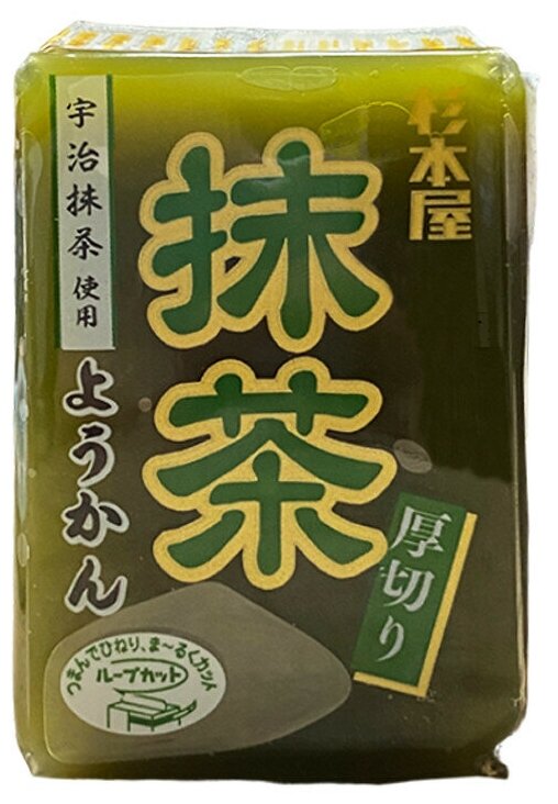 Пастила Sugimotoya из бобов адзуки (с маття) 150 г, Япония