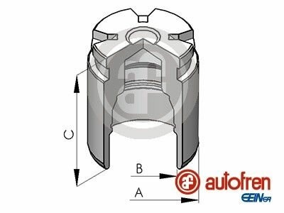 Поршень переднего тормозного суппорта HYUNDAI Sonata Y3 93-98, MAZDA CX-5 KE 11-, NISS SEINSA D025120