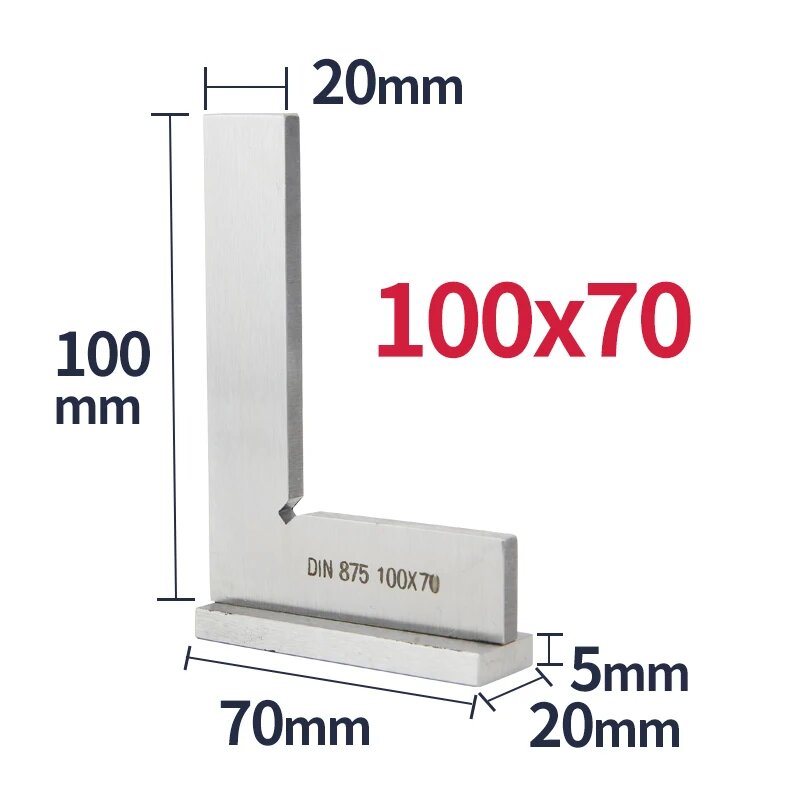 Квадрат Keyuesr из углеродистой стали 100x70 With Base 90