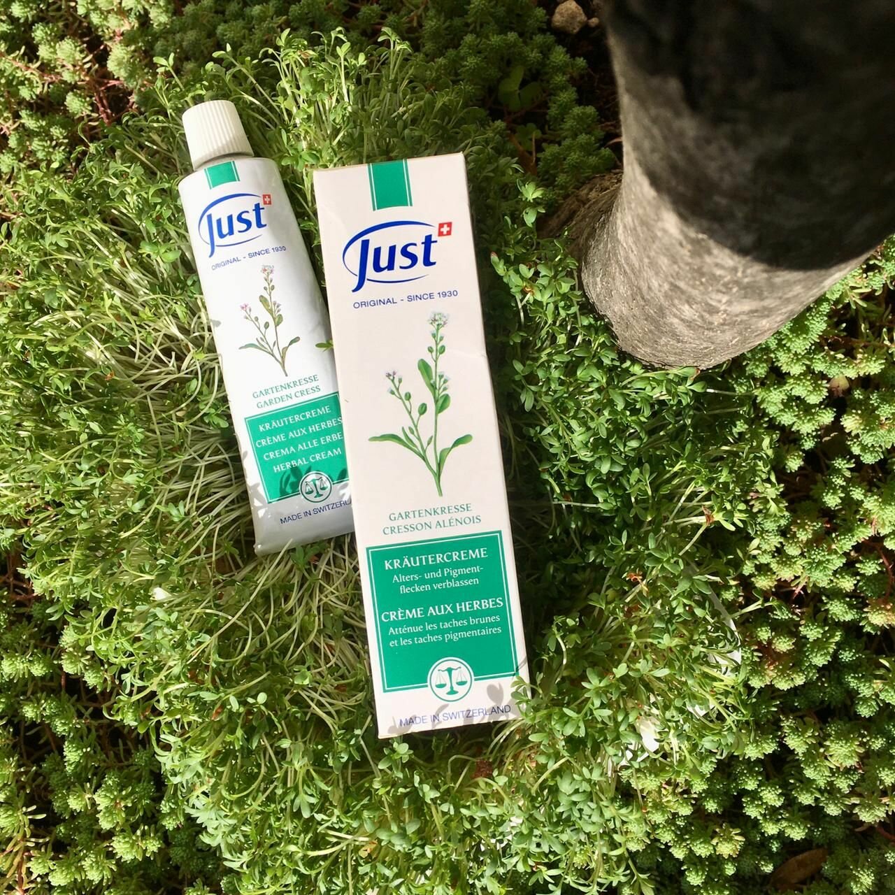 Крем от пигментных пятен Кресс салат Just 100 мл