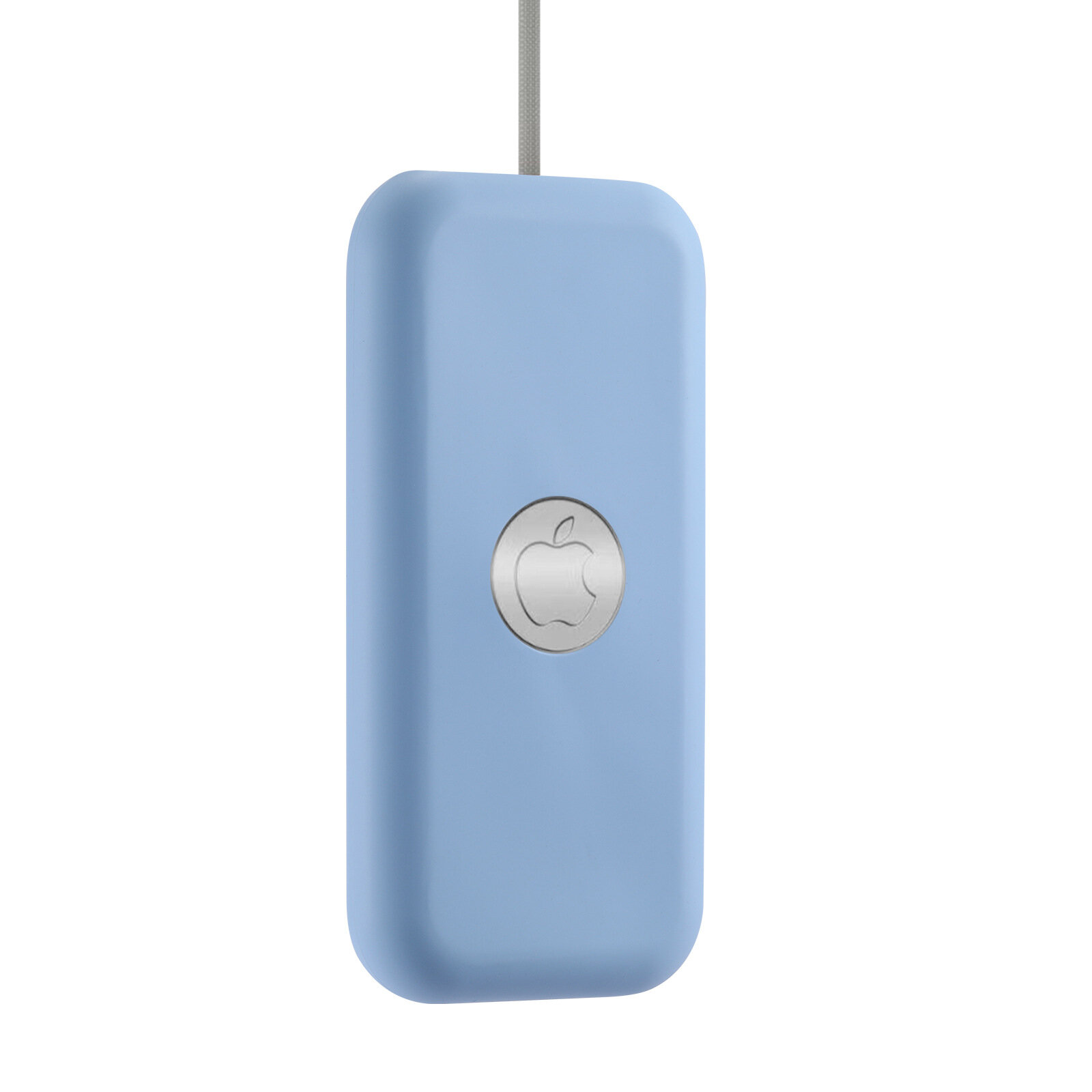 Чехол для Apple Vision Pro, силиконовый, жидкий, синий