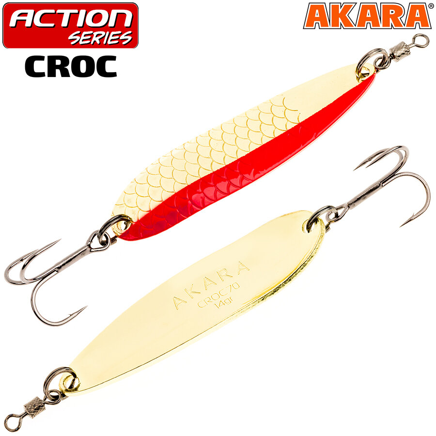 Блесна колеб. Akara Action Series Croc 85 32 гр. AB61