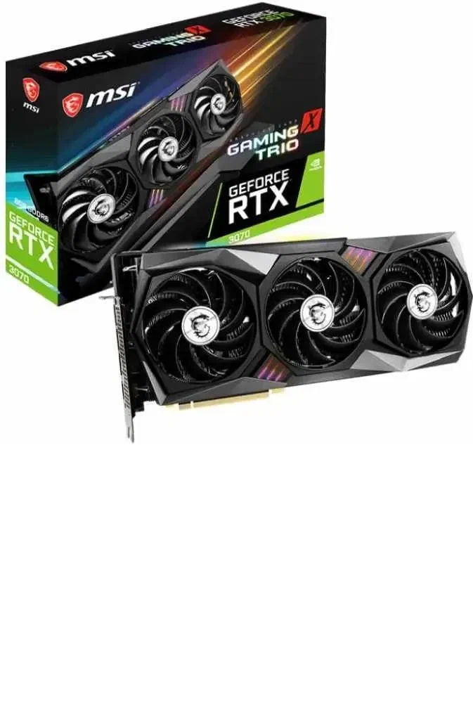 Видеокарта MSI GeForce RTX 3070 Gaming X Trio 8GB, Retail