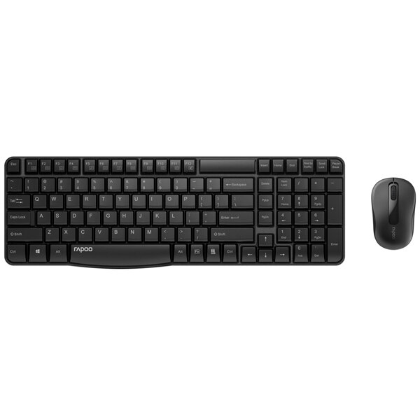 Комплект клавиатура+мышь Rapoo X1800S Black